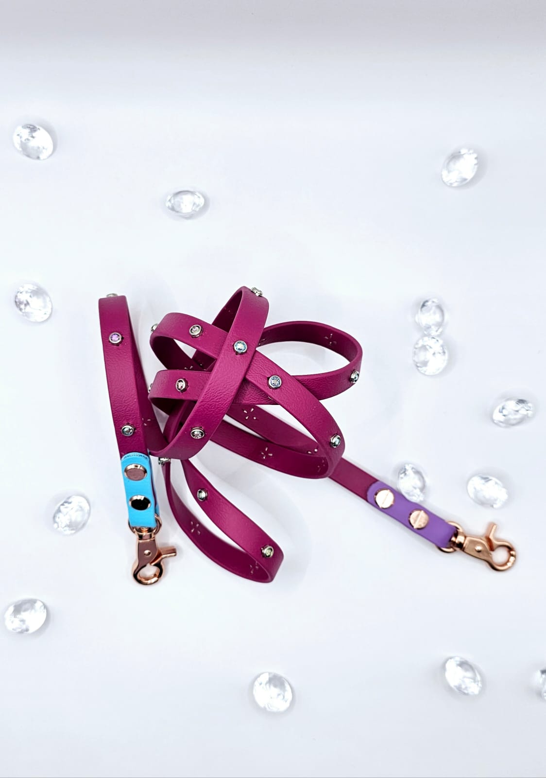 Mobile Sling – Blue Bling Collars
