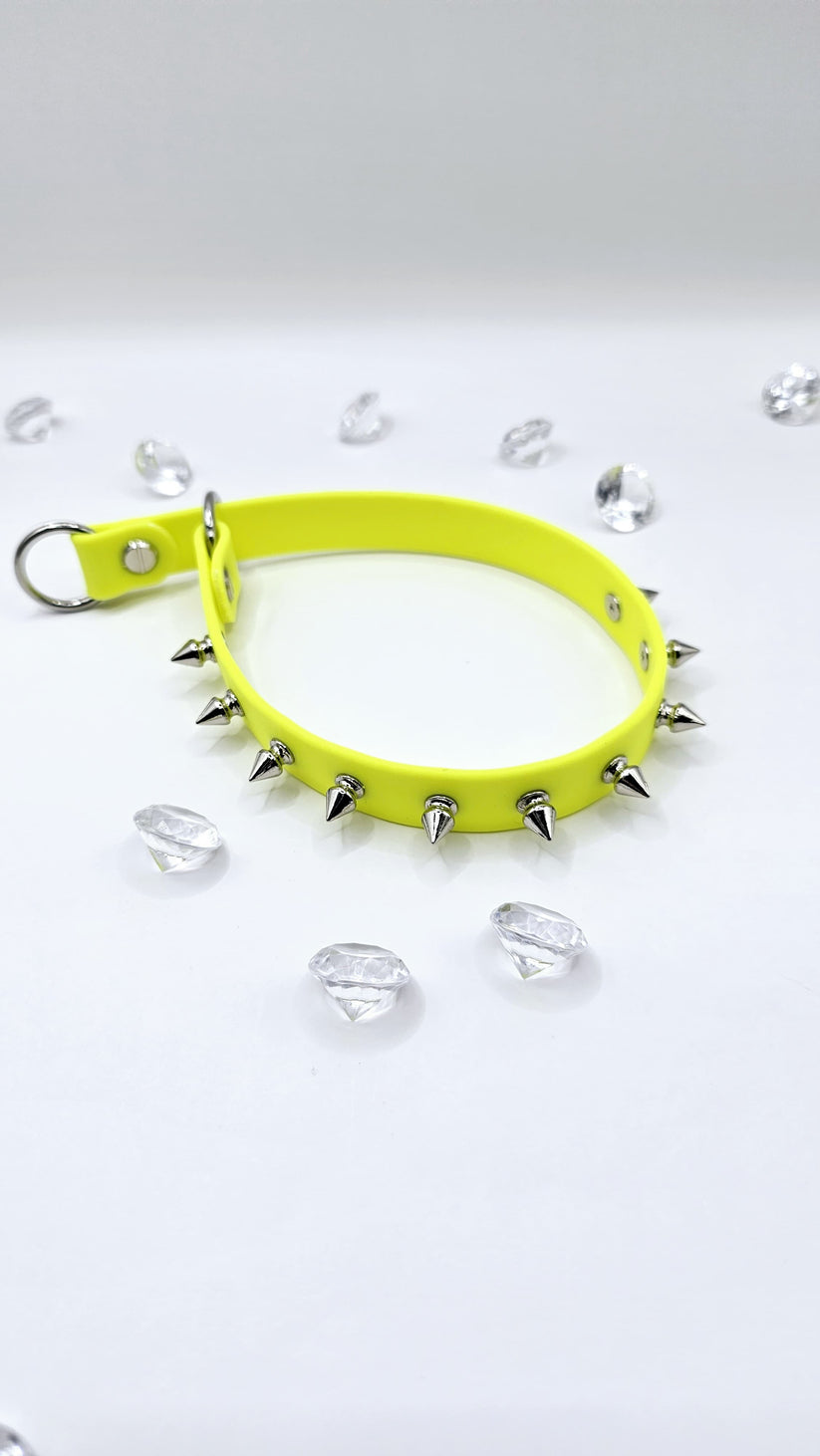 Slip Collar – Blue Bling Collars